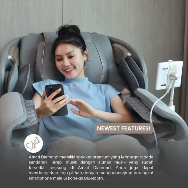 Amari Diamond Advance - Kursi Pijat Mewah dan Canggih